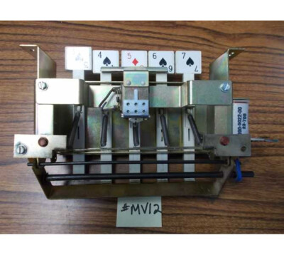 DATA EAST Maverick Pinball Machine 5-Bank Drop Target Assy #500-5912-00 ...