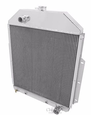 KR Champion 2 Row All Aluminum Radiator For 1942 - 52 Ford Truck Chevy ...