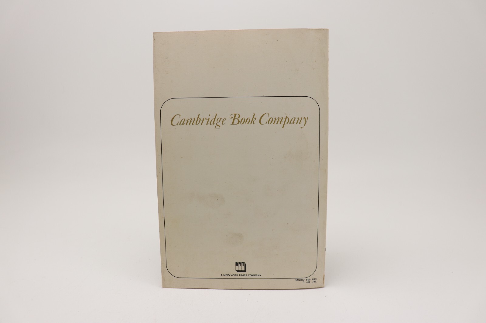 Increase Your Vocabulary: Book 2 By Phyllis Mathis, 1971 Cambridge Book ...