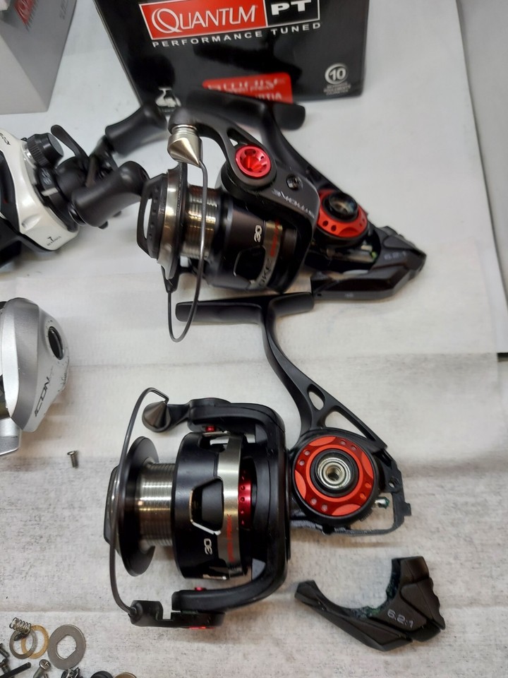Lot of Quantum Reels for Parts or repair | eBay