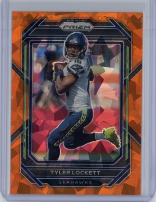 TYLER LOCKETT 2022 Panini Prizm ORANGE ICE #257 Seahawks | eBay