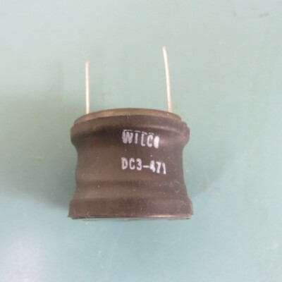 WILCO DC3-471 Qty of 8 per Lot INDUCTOR DC POWER LINE | eBay