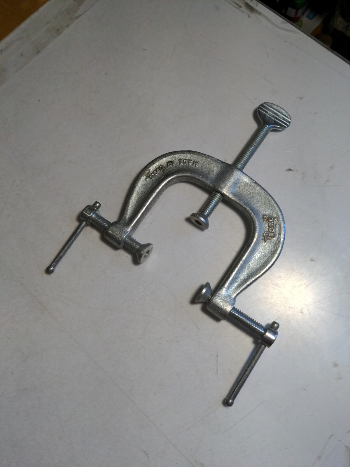 2 PONY 3-Way Edging Clamps 2 1/2" #3325 USA | eBay