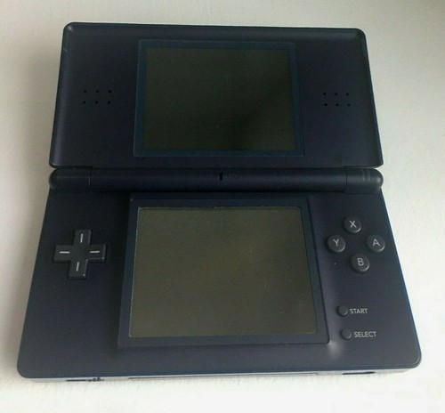Nintendo DS Lite Console USG-001 with charger - Enamel Navy - GOOD ...