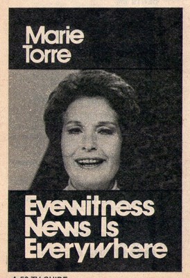 1973 2 Tv Ad's MARIE TORRE KDKA FIRST FEMALE NEWS ANCHOR 1962-1977 ...