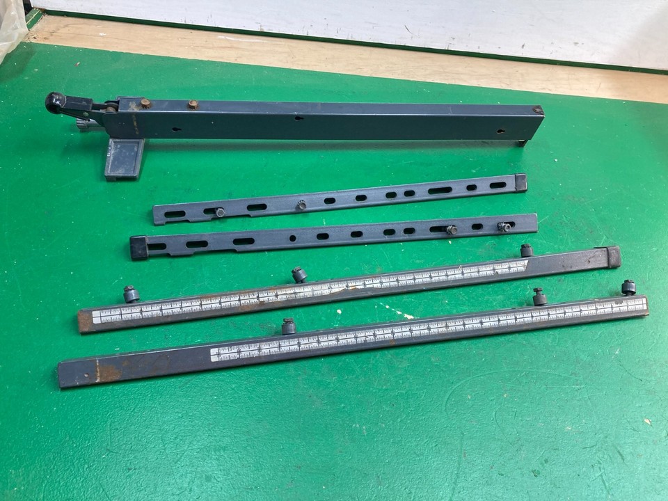Craftsman 113 Contractor Table Saw Rip Fence & Guide Rails, for 27 ...