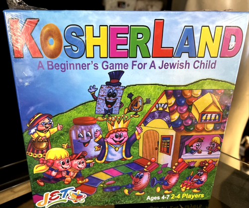 JET Jewish Educational Toys Board Game KosherLand Box NEW SEALED os. | eBay