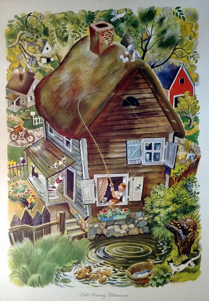 Feodor Rojankovsky, PICTURES FROM MOTHER GOOSE, Portfolio of 8 Prints ...