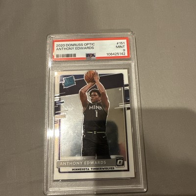 2020-21 Panini Donruss Optic - Rated Rookie Anthony Edwards #151 (RC ...