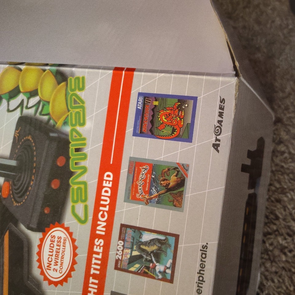 Atari Flashback 7 Classic Game Console System 101 Built In Games + 2 ...