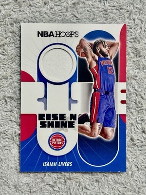 2021-22 Panini Hoops Isaiah Livers #RS-ILV Rookie Patch (MEM, RC ...