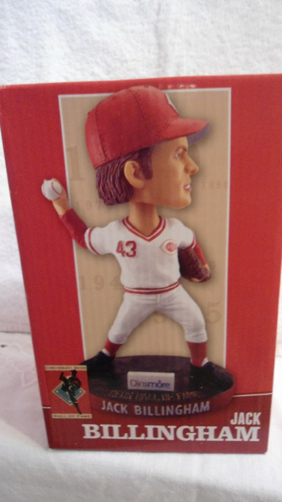 Jack Billingham Cincinnati Reds Hall of Fame Ltd Ed SGA Give Away ...