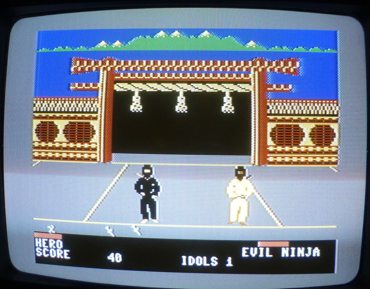 Commodore 64/128: NINJA for C64 disk - TESTED by Mastertronic + Atari ...