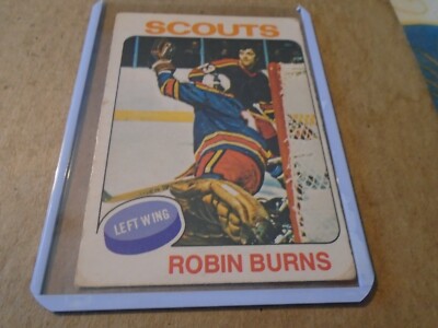 1975-76 OPC / 104 ROBIN BURNS KANSAS CITY | eBay