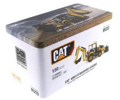 1/50 DM Caterpillar Cat 420F2 IT Backhoe Loader Tractor Diecast Model ...