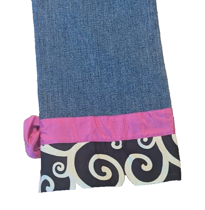 TOO SHE SHE Straight Leg Fit Women's size 8 Medium Wash Blue Denim ...