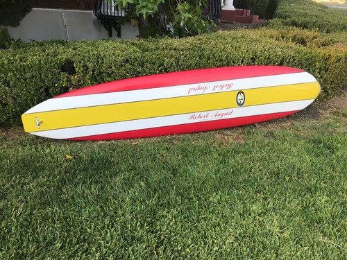 Beautiful "Endless Summer" 9'6" Robert August "What I Ride" Surftech ...