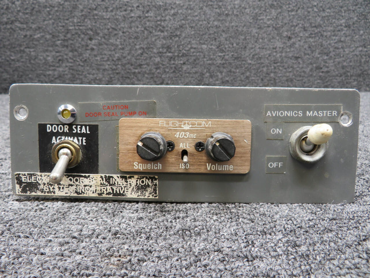 101-0263-00 Flightcom 403-MC Aviation Intercom with Mount Assembly | eBay