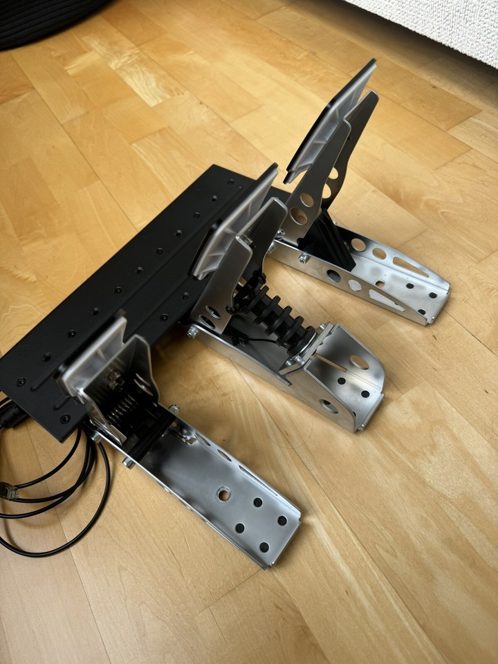 Fanatec CSL Pedals With Load Cell Brake - With Extras (3DRap Mods) | eBay