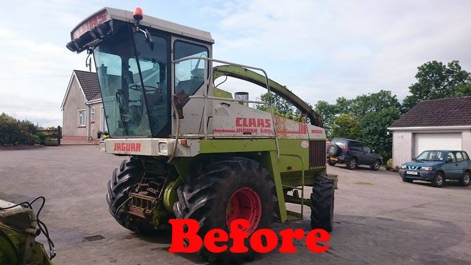 claas Jaguar 695 SL Harvester sticker / decal set | eBay