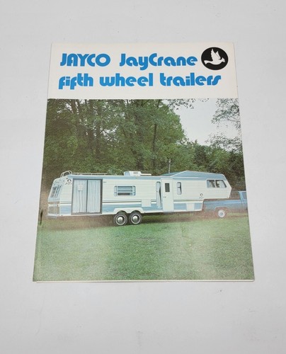 Late 1970s Jayco Jaycrane Fifth Wheel Travel Trailer Vintage Sales ...