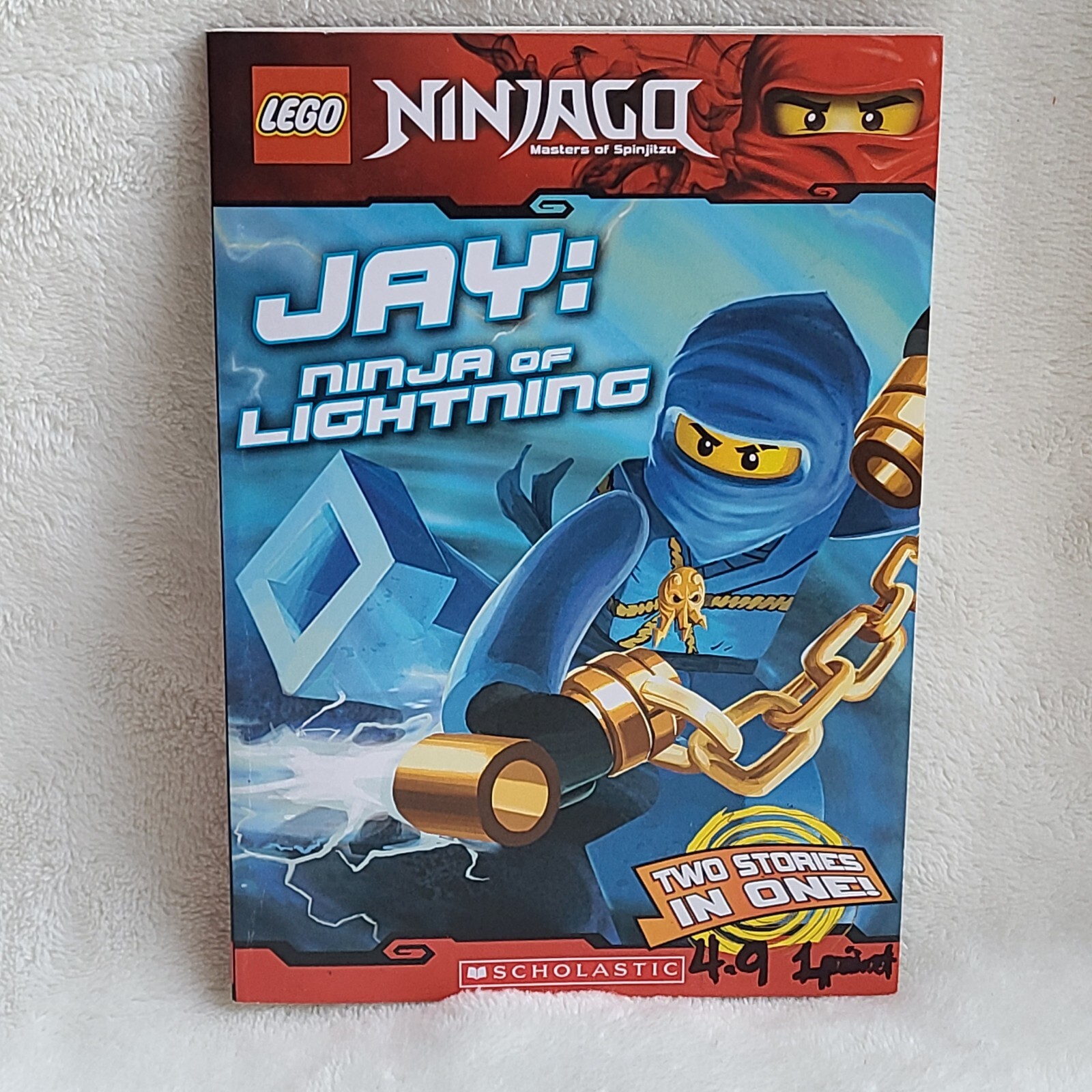 Jay Ninja of Lightning Lego Ninjago:Chapter Book Farshtey, Greg Master ...