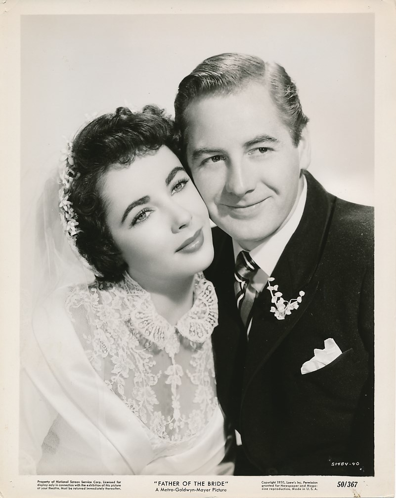 Elizabeth Taylor Wedding Dress Father Of The Bride Living In Fifties