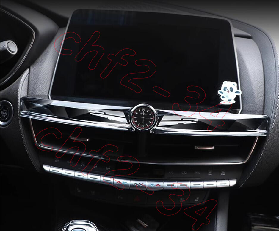 For Cadillac CT5 CT5-V 2020-24 Crystal timepiece Style Center console ...