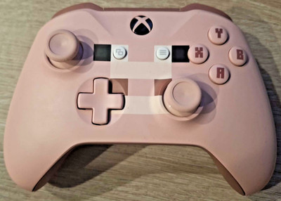 XBOX Minecraft pig wireless Controller pink | eBay