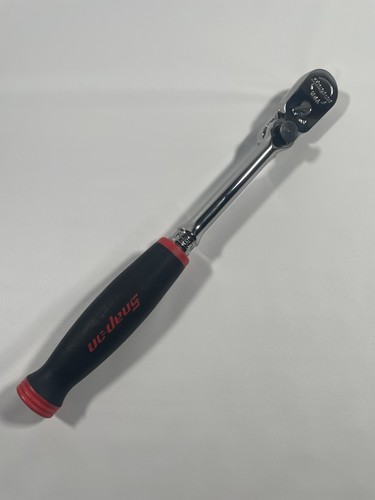 NEW Snap On FH80MP RED 3/8" Drive Soft Grip MULTI-POSITION Head Ratchet ...