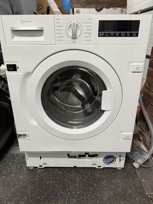 Neff White Integrated Washing Machine W544BX0GB. 8kg Drum | eBay UK
