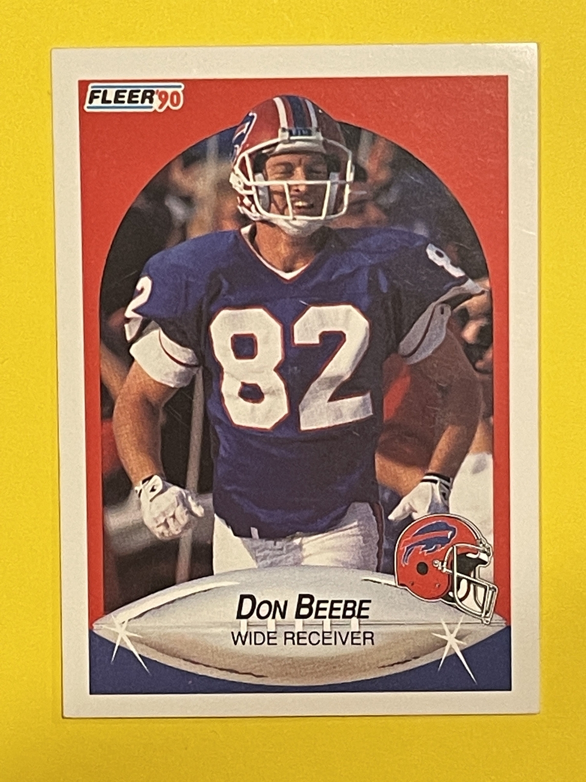Don Beebe 1990 Fleer Base #110 Buffalo Bills | eBay