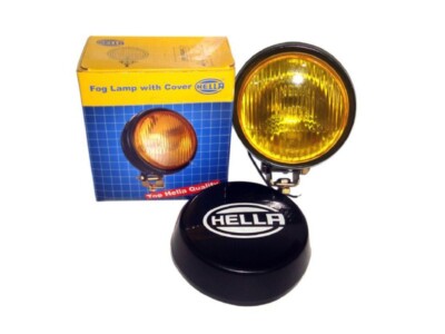 Brand New Hella Round Fog Lamp Yellow Glass + Cover Without bulb ...