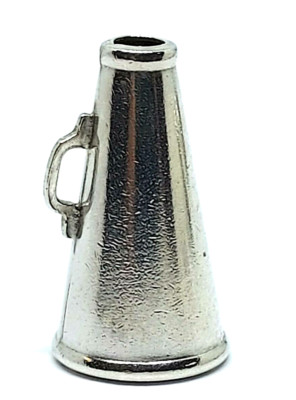 Sterling Silver Megaphone Charm | eBay