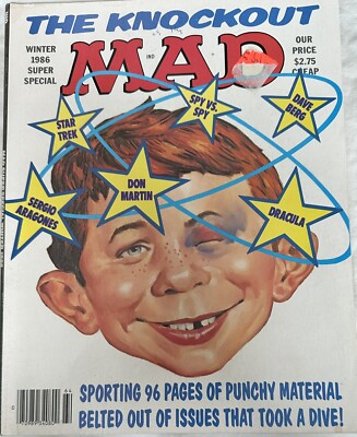 MAD MAGAZINE: Winter 1986 Super Special ; The Knockout VG In Coltr SLV ...