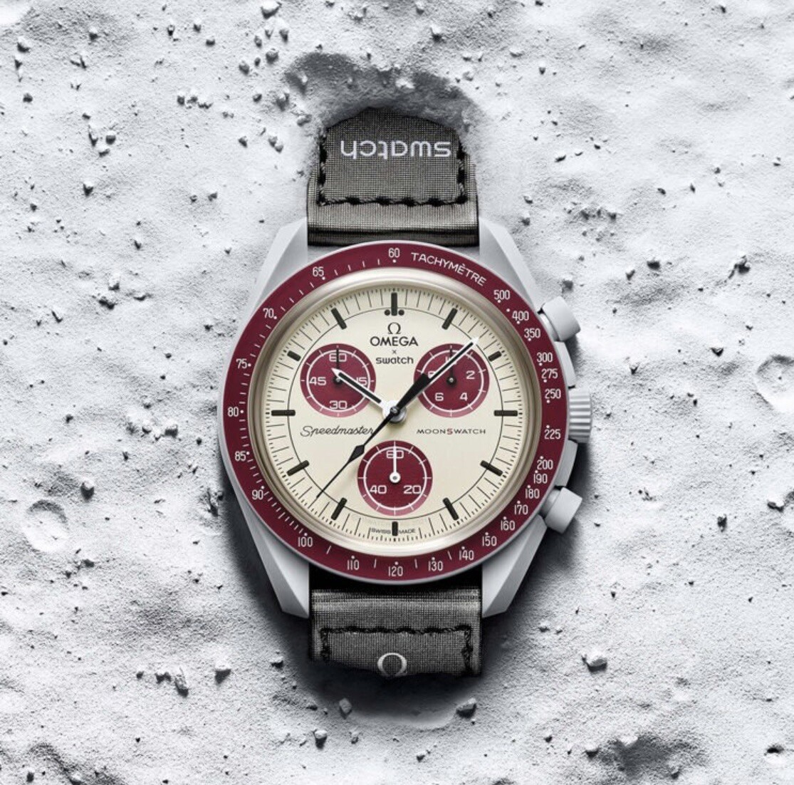 OMEGA x Swatch Bioceramic Moonswatch Mission to Pluto, New OMEGA x Swatch Bioceramic Moonswatch Mission to Pluto, New