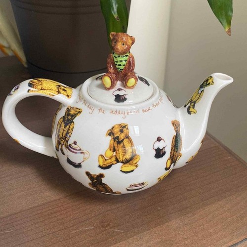 Paul Cardew Designs Ceramic Ted Tea Teddy Bears Picnic Teapot 2004 ...