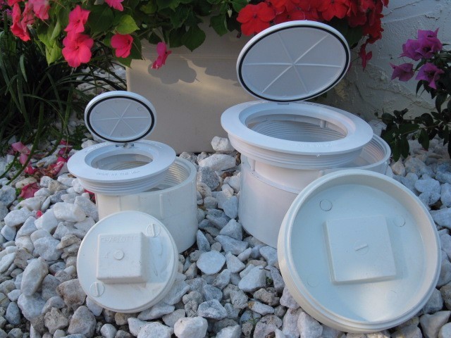 4" Flip Top Home-saver Sewer Relief Cap, Backflow Preventer, Sewer Cap ...