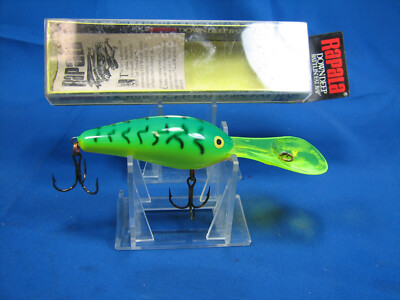 Rapala Down Deep Rattlin Fat Rap DRFR-7 Crankbait Lures FIRETIGER/CHART ...
