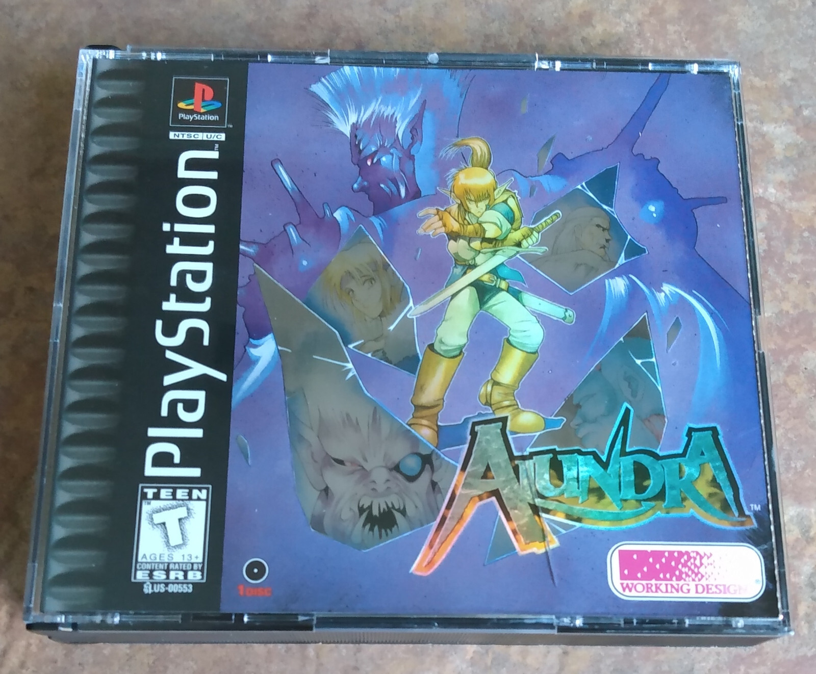 Alundra (PlayStation, 1997) Reg card & map Tested & Working ...