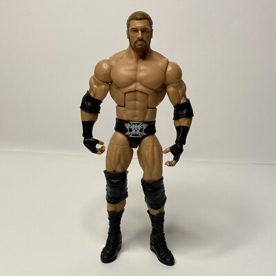 WWE TRIPLE H CUSTOM ALL BLACK ELITE | eBay