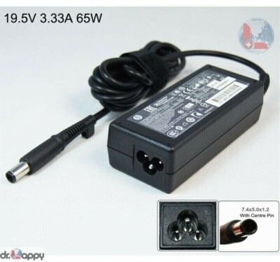 65W AC Adapter Power Charger for HP ProBook 6460b 6540B 6550B 6560B ...
