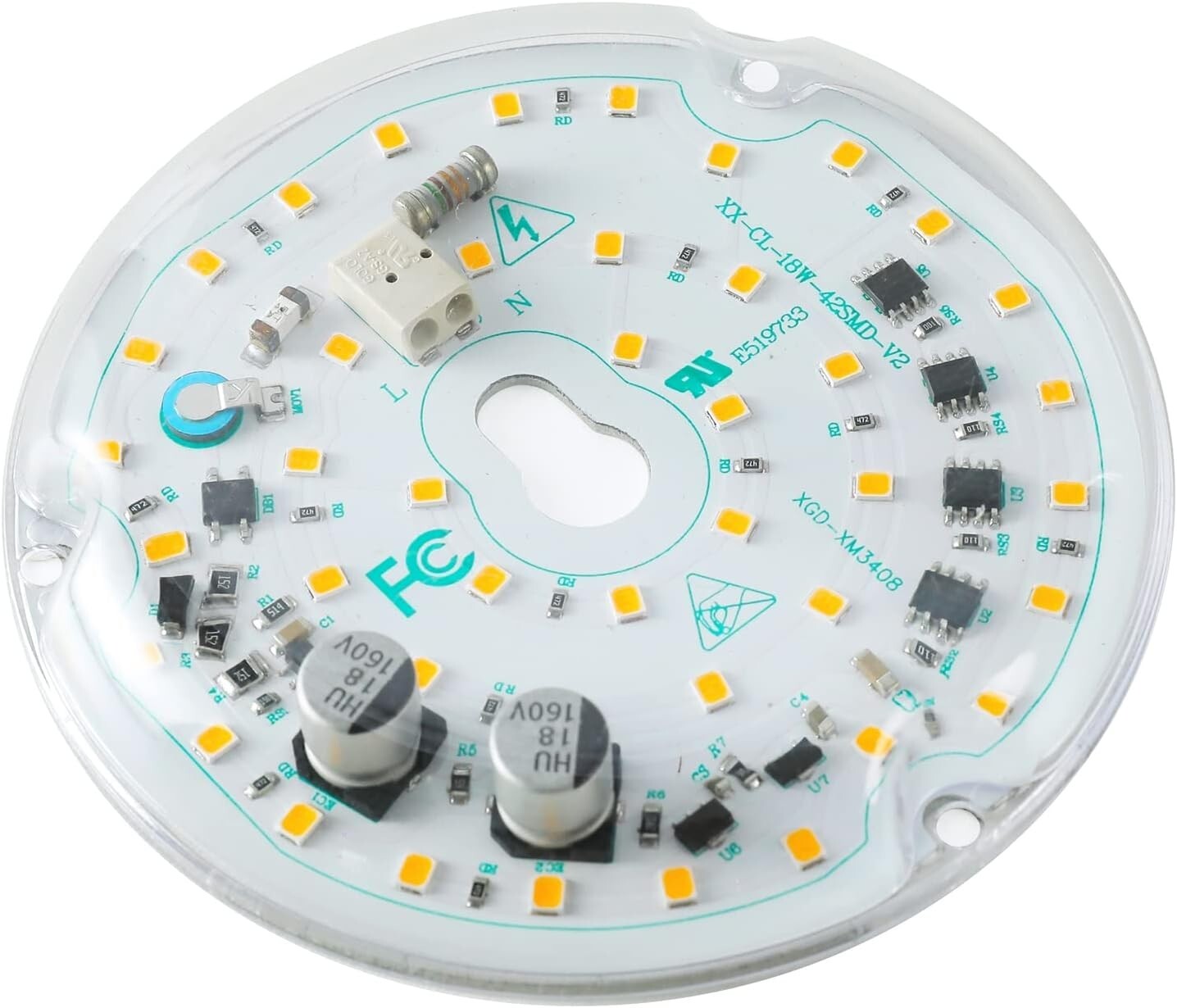 Super Bright LED Ceiling Fan Light Retrofit Kit - Energy Saving ...