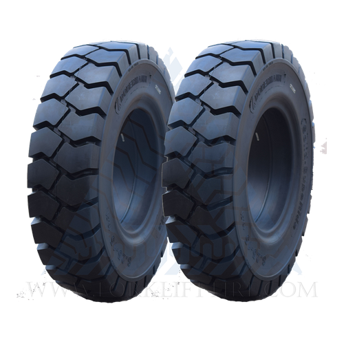 8.25X15 6.5" 825X15 FORKLIFT SOLID TIRES 8.25-15 825-15 82515 ...