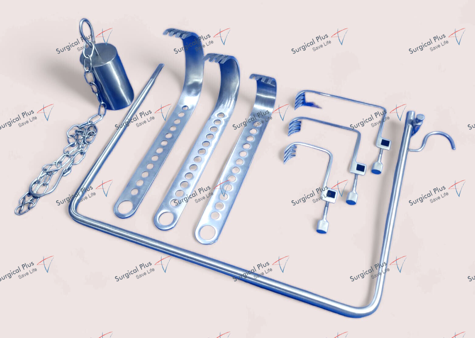 Initial Charnley Incision Retractor Extended Complete Set Orthopedic | eBay