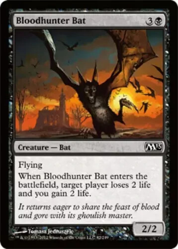 Bloodhunter Bat - Mtg M13 Core Set 2013 - Magic the Gathering Card | eBay