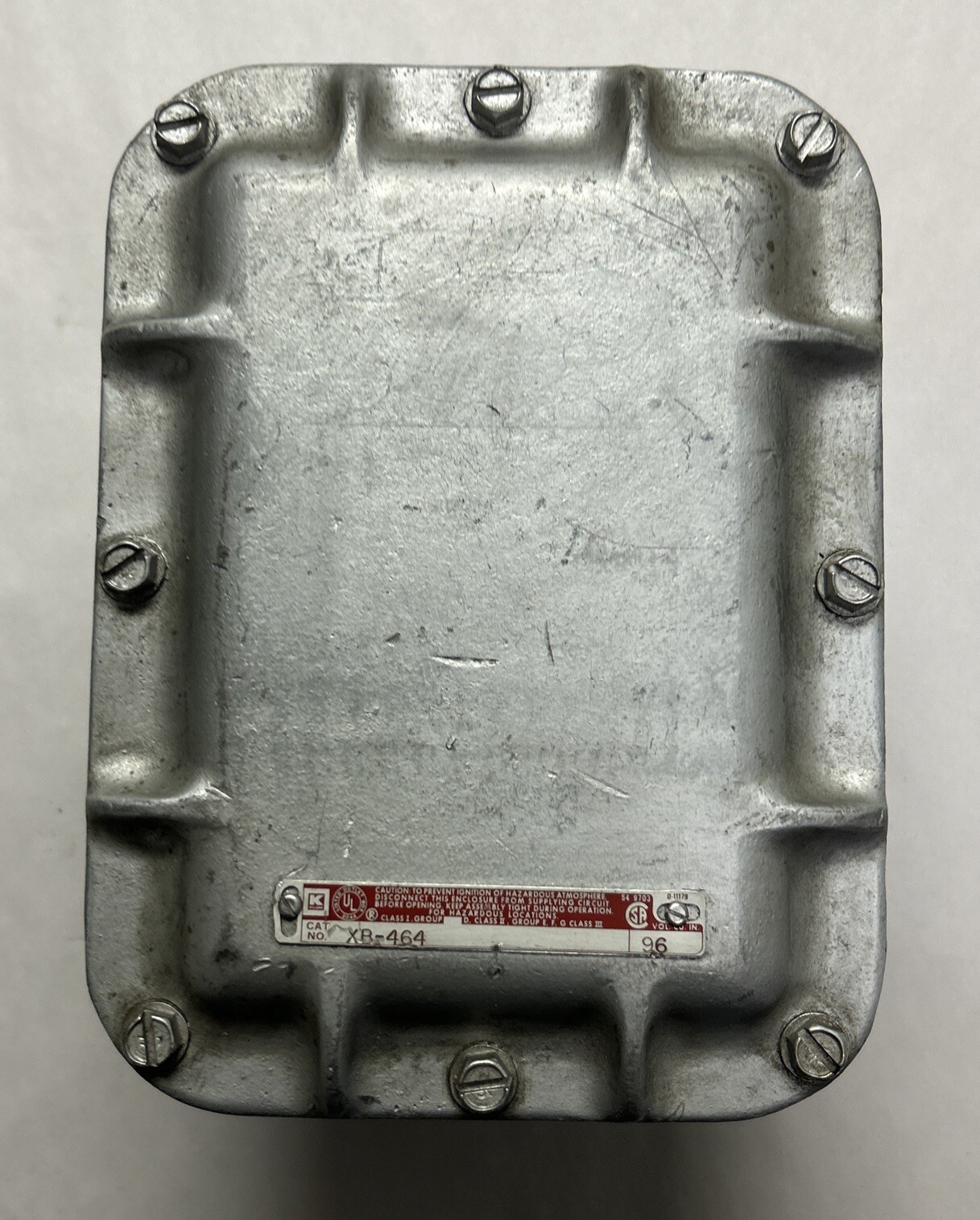 HUBBELL KILLARK XB-464 ENCLOSURE JUNCTION BOX for sale online | eBay