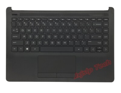 New For HP 14Z-DK 14-DK 14-CF 14S-CF Palmrest Keyboard Touchpad L91187 ...