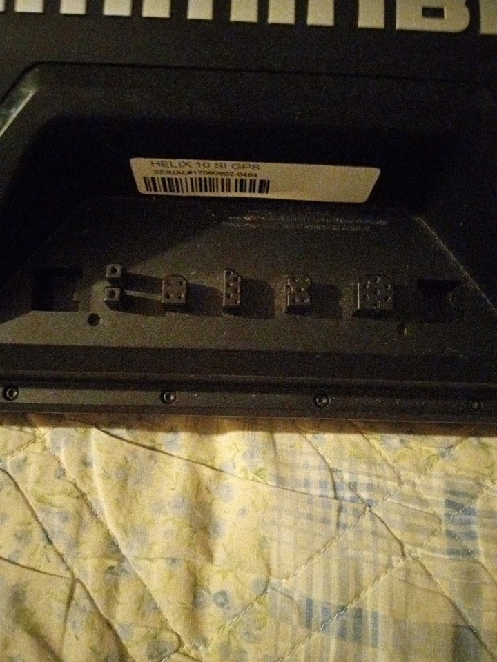 Hummingbird Helix 10 Gen 1 Side Imaging Head UnitAnd 1Down Imaging Head ...