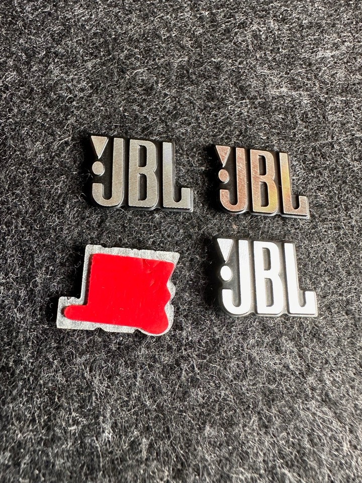 4 x JBL Lautsprecher Aufkleber Sticker Audio - Aluminium | eBay